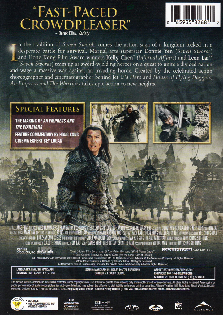 An Empress the Warriors (DVD, 2009, Canadian DVD) for sale online | eBay
