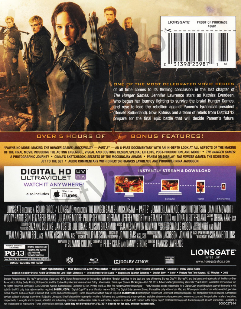 The+Hunger+Games%3A+Mockingjay%2C+Part+2+%5BSteelBook%5D+%28DVD%2FBlu ...