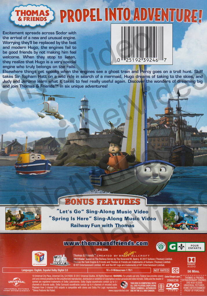 Thomas and Friends: Extraordinary Engines (DVD) for sale online | eBay